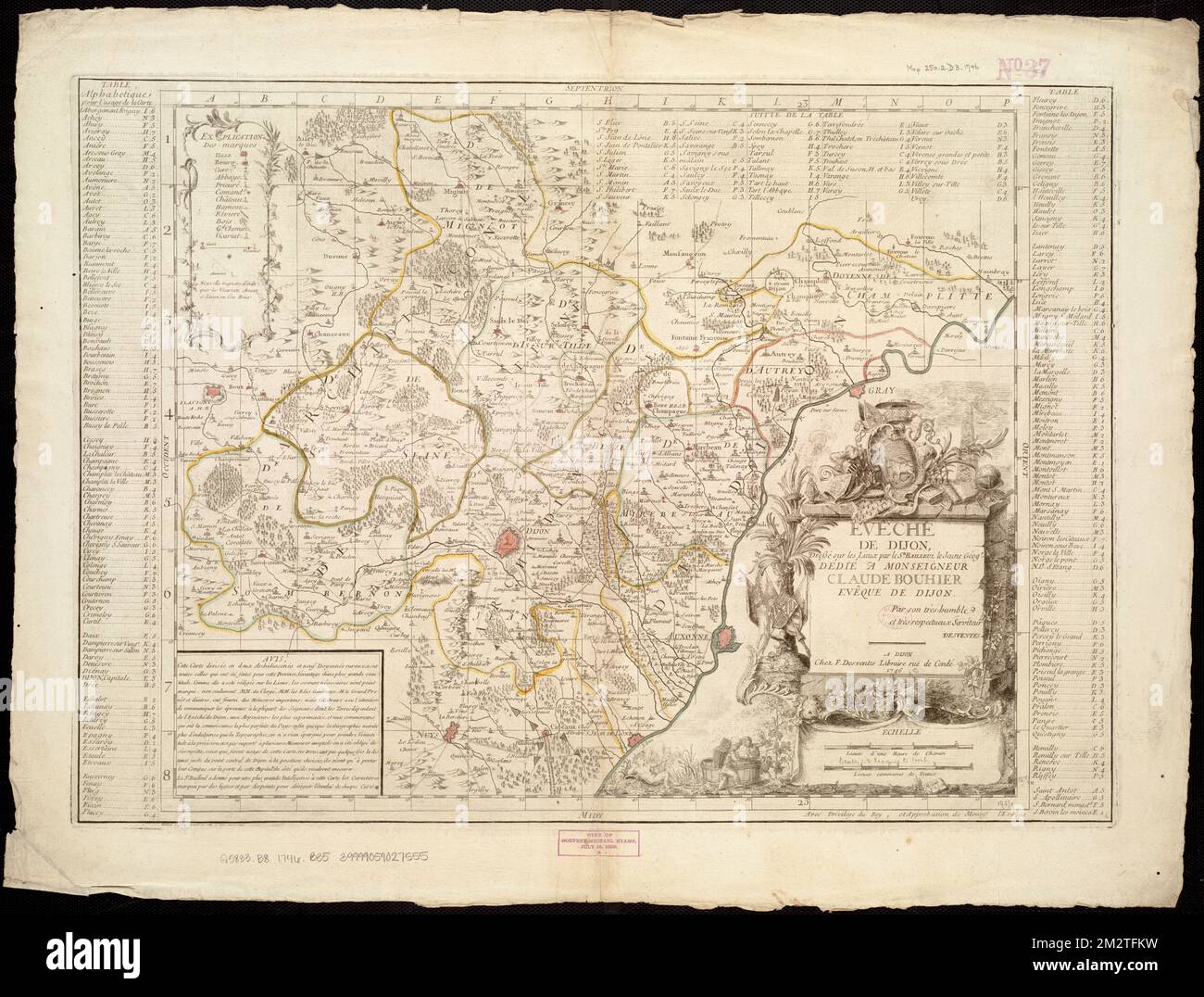 Evêché de Dijon , Catholic Church. Diocese of Dijon France, Maps, Early ...
