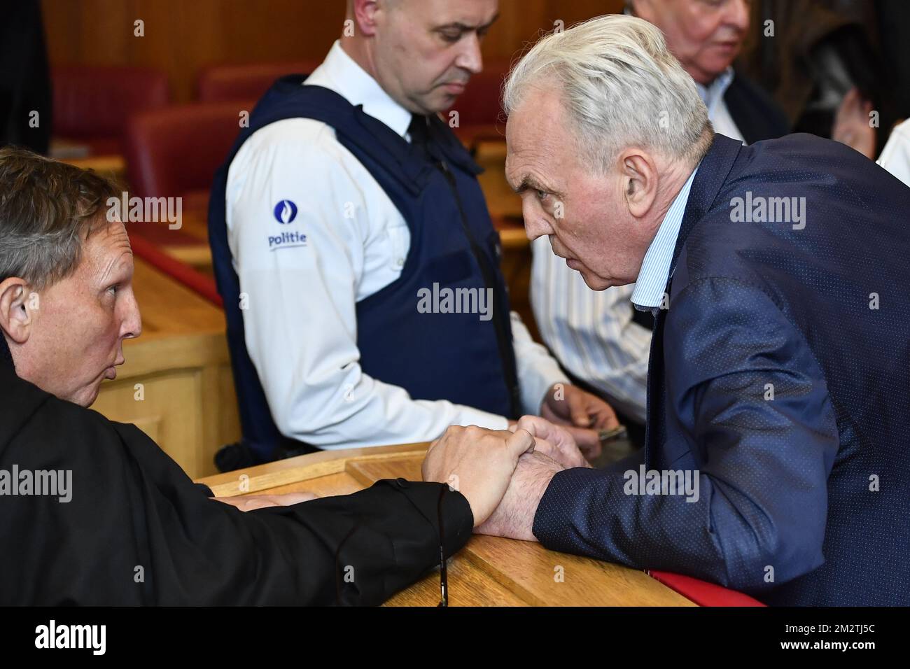 Lawyer Johan Platteau, defending Andre Gyselbrecht and Andre ...