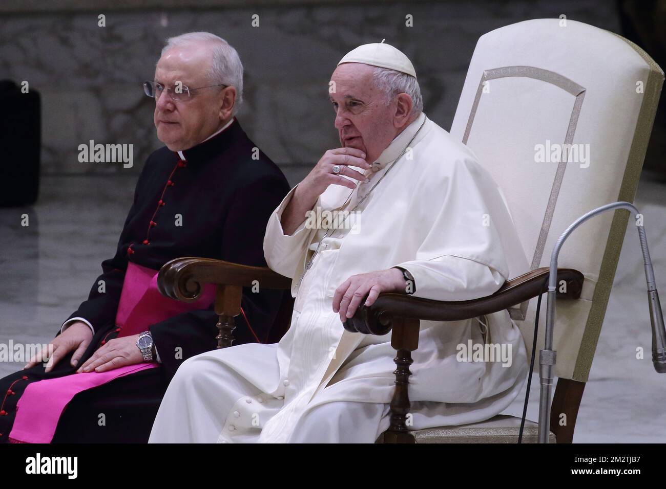 December 14, 2022 - POPE FRANCIS during his wednesday General Audience ...