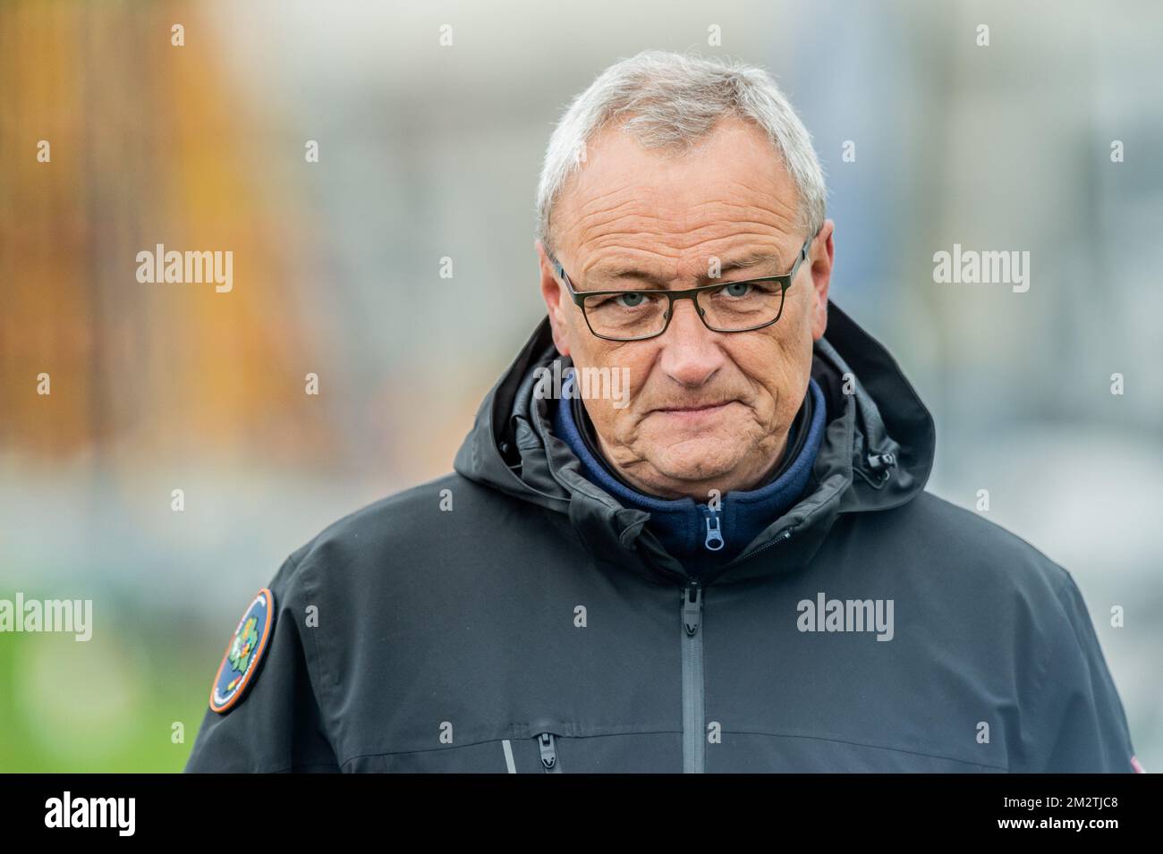 Alain Remue, head of department of missing persons pictured during the ...