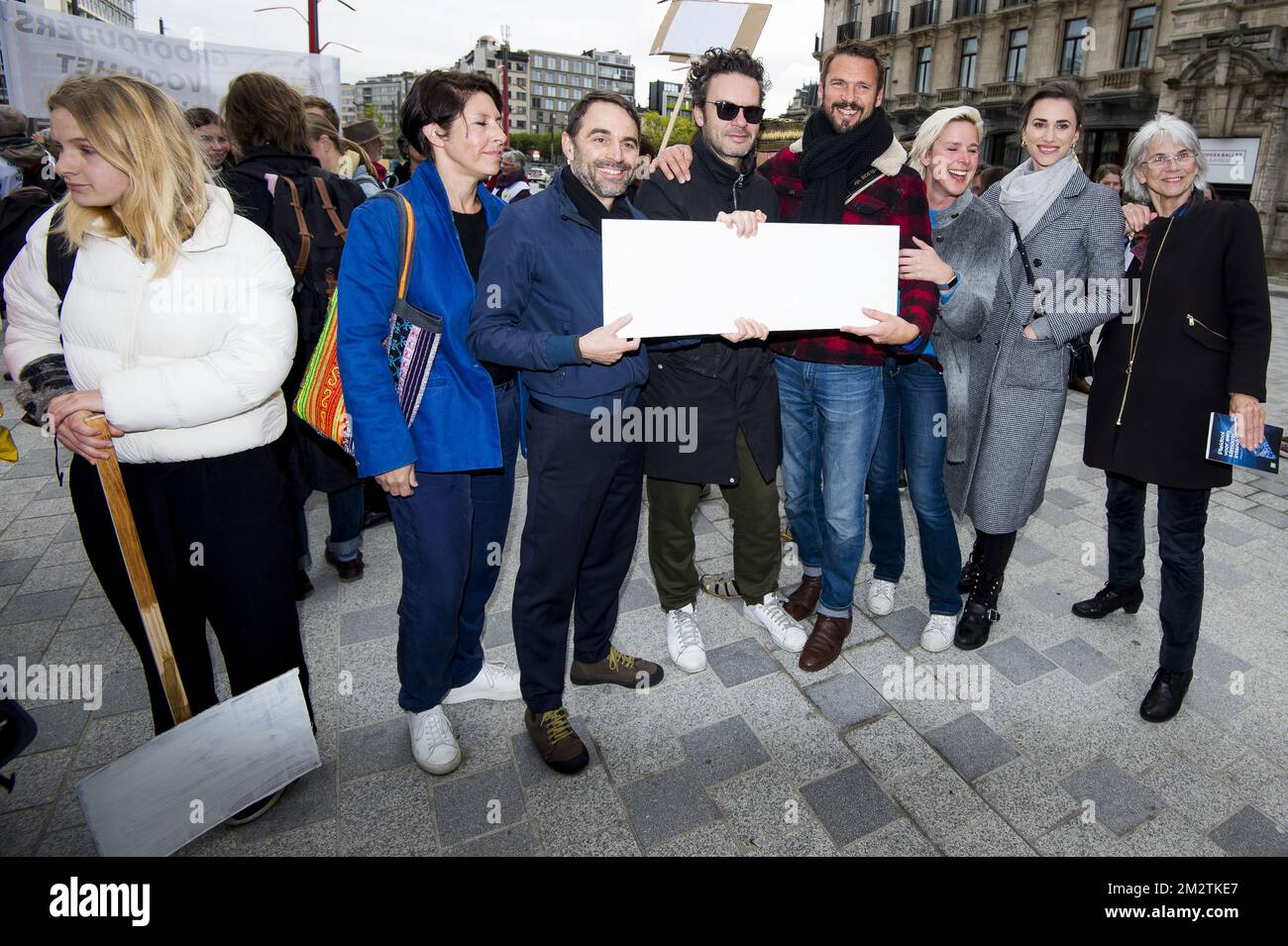 Michael Pas Tom Dewispelaere, actor and singer Pieter Embrechts and ...