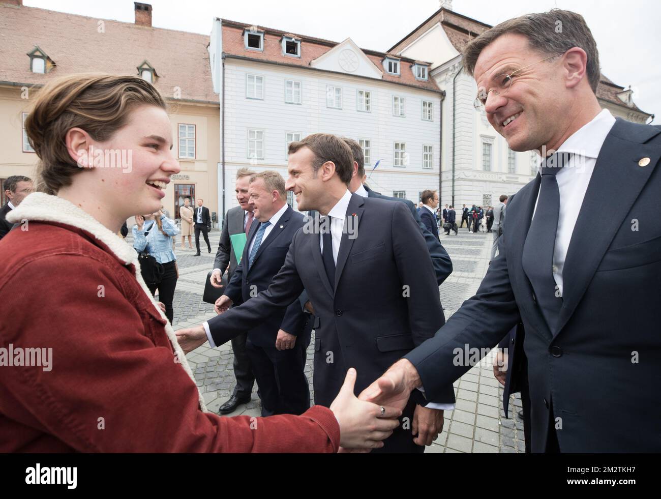 Emmanuel macron climate hi-res stock photography and images - Alamy