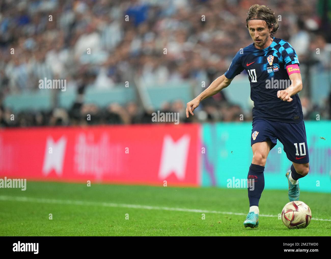 Luka Modric of Croatia during the FIFA World Cup, Qatar. , . in Lusail ...