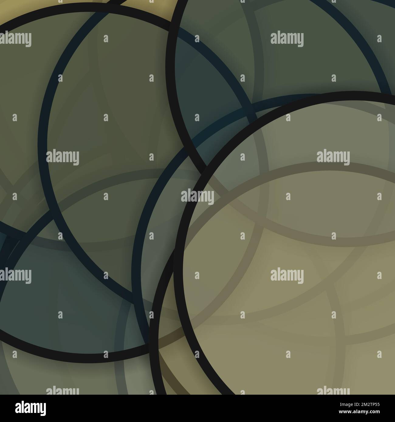 Circle shadows generative art background art illustration Stock Vector ...