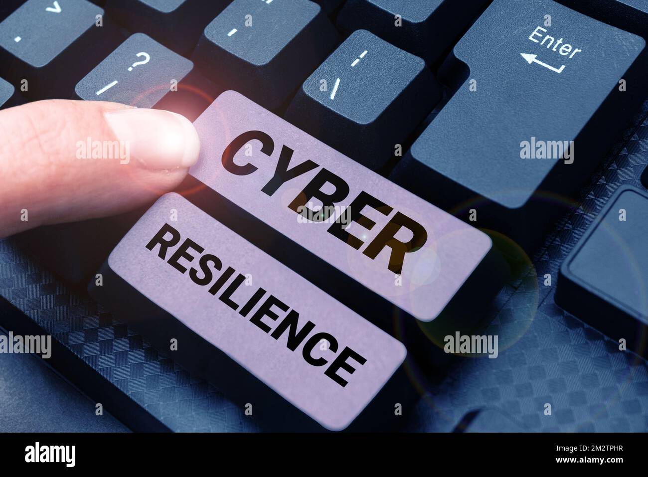 Inspiration showing sign Cyber Resilience. Business showcase measure of ...