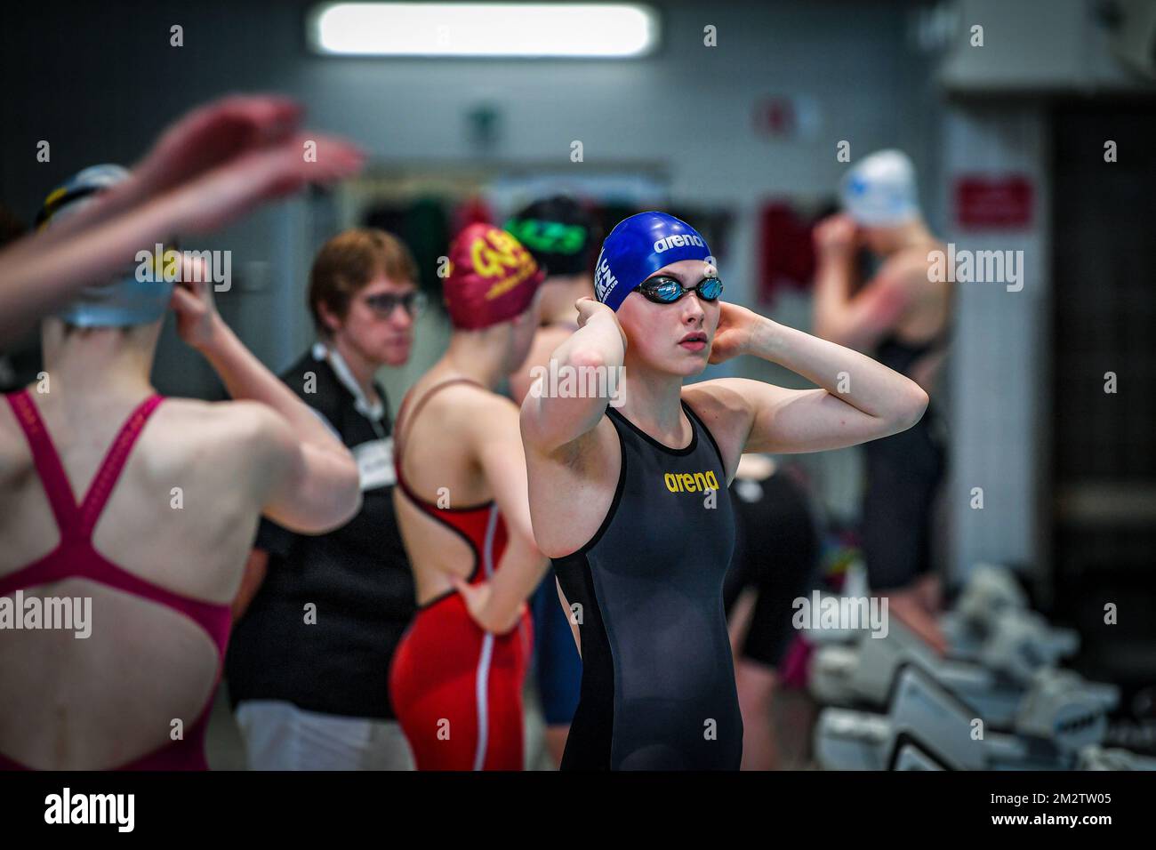 Belgian Axana Merckx, granddaughter of former cyclist Eddy Merckx ...