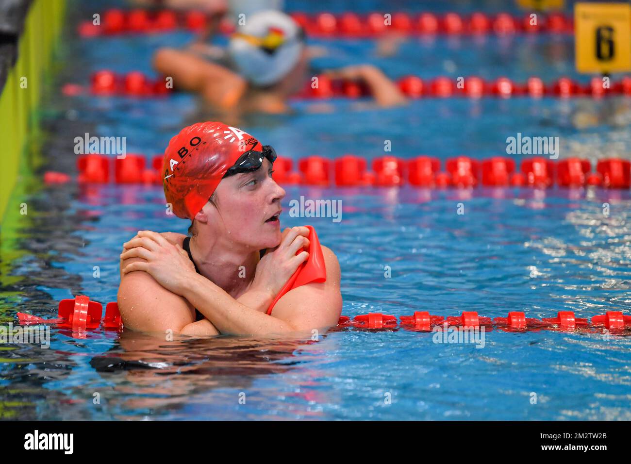 Belgian Kimberly Buys pictured during the first day of the Belgian ...