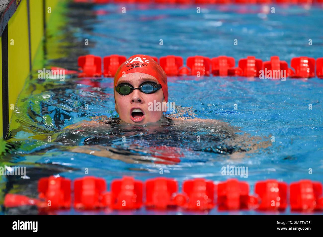 Belgian Kimberly Buys pictured during the first day of the Belgian ...