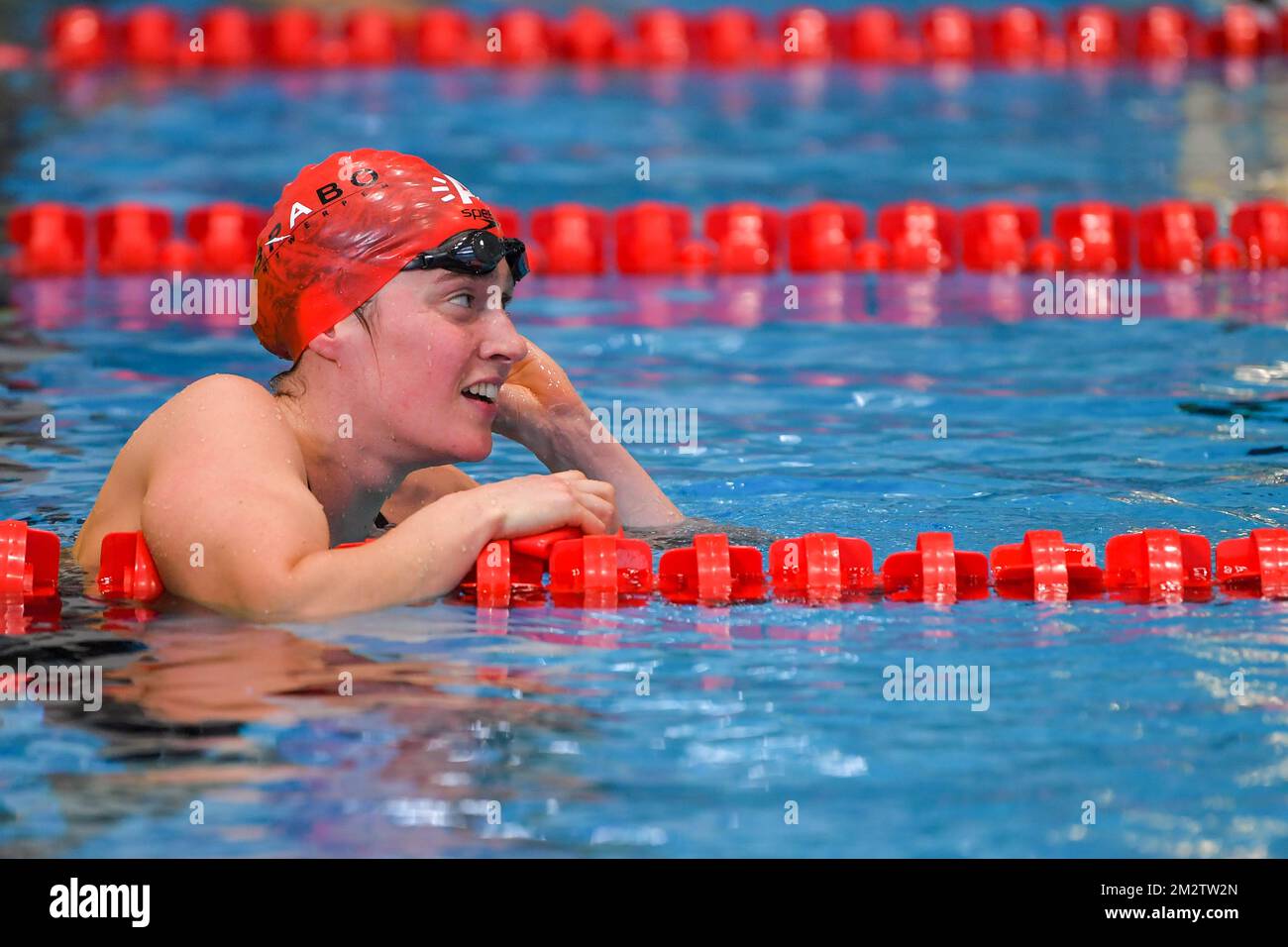 Belgian Kimberly Buys pictured during the first day of the Belgian ...