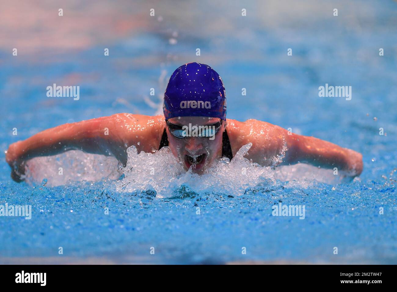 Belgian Axana Merckx, granddaughter of former cyclist Eddy Merckx ...