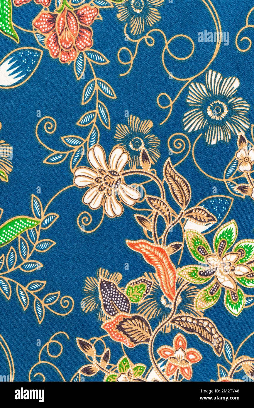 Batik sarong pattern background in Thailand, traditional batik sarong ...