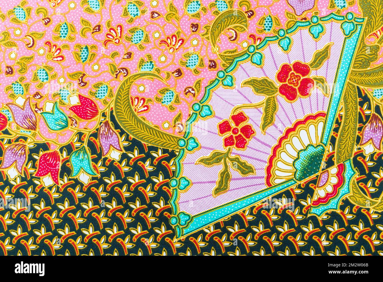 Batik sarong pattern background in Thailand, traditional batik sarong ...