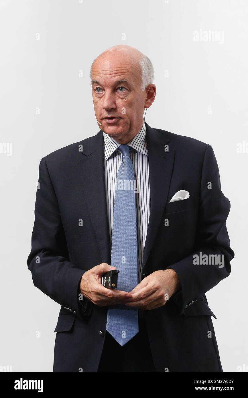 David Elleray pictured during a press conference on a new masterplan ...