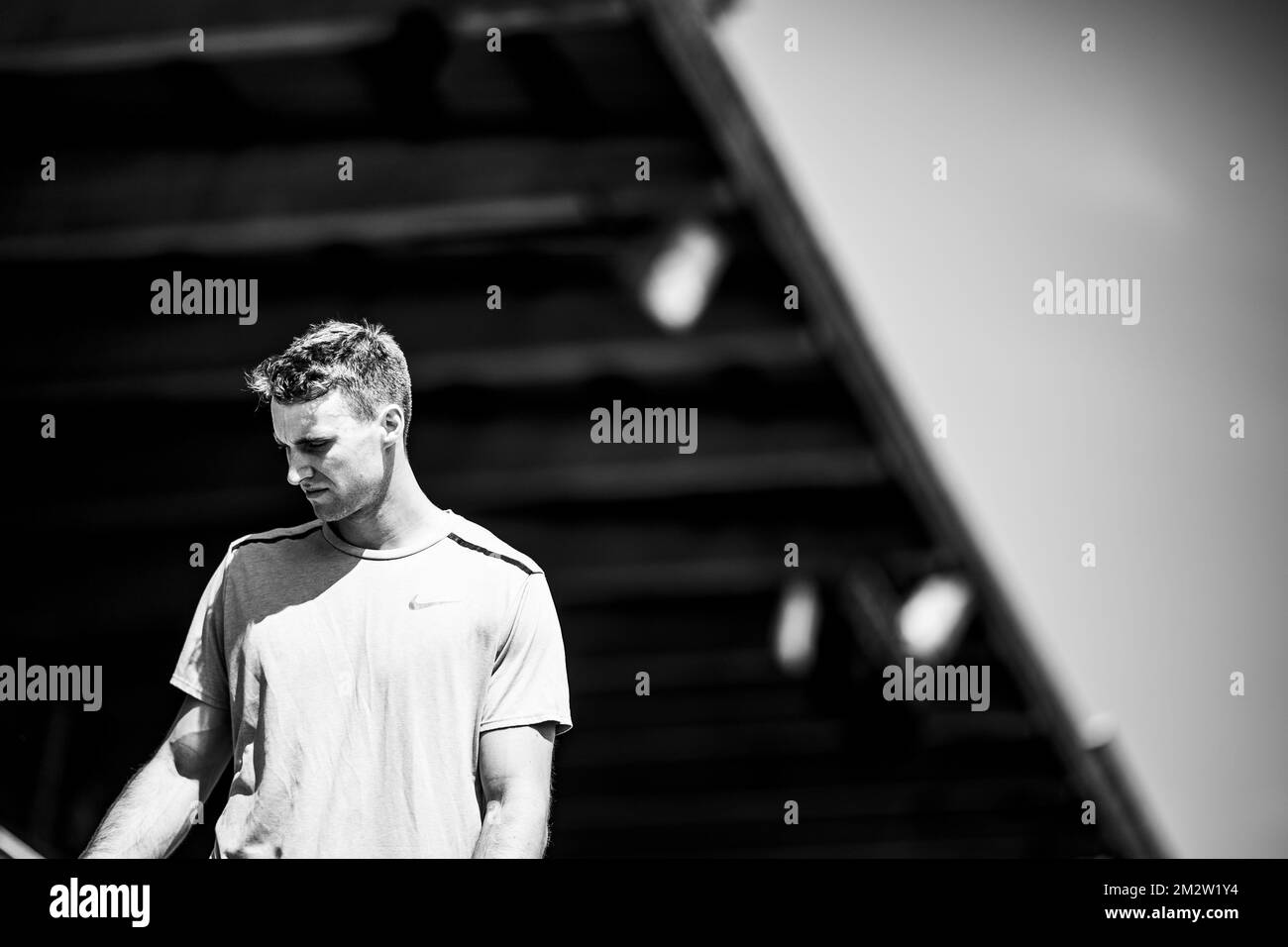 Pictured in decathlon Black and White Stock Photos & Images - Alamy