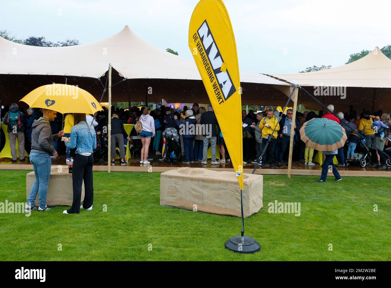 Illustration picture shows the yearly family day of conservative ...