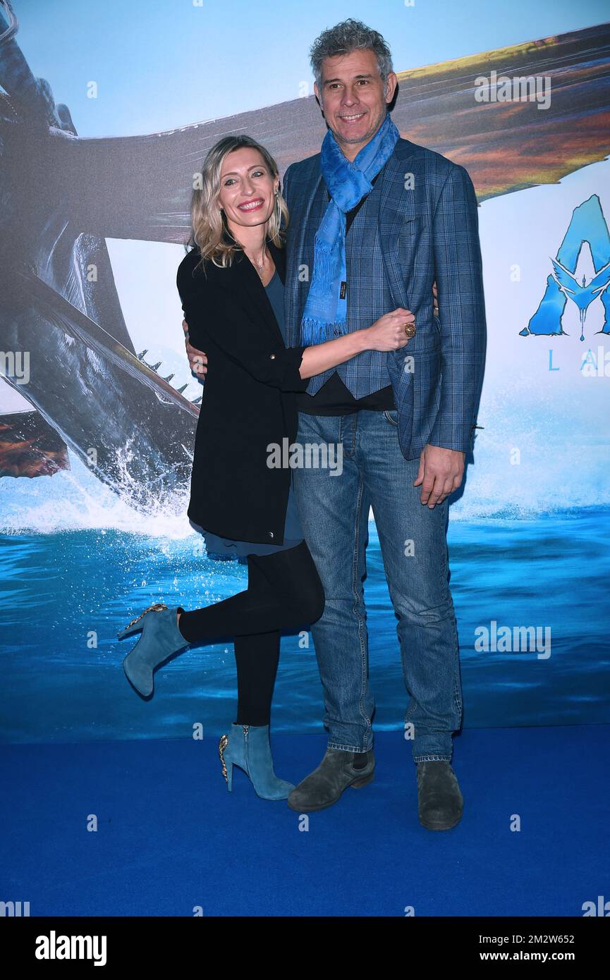 Milan, Italy. 14th Dec, 2022. Milan, preview of the film "Avatar - la ...