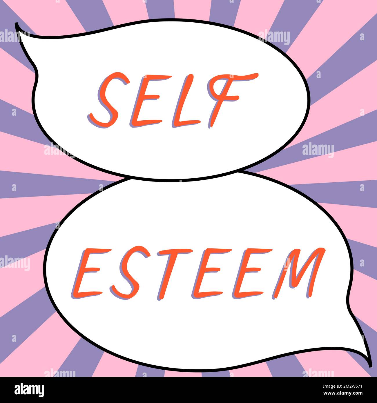 Inspiration showing sign Self Esteem. Business showcase a feeling of ...