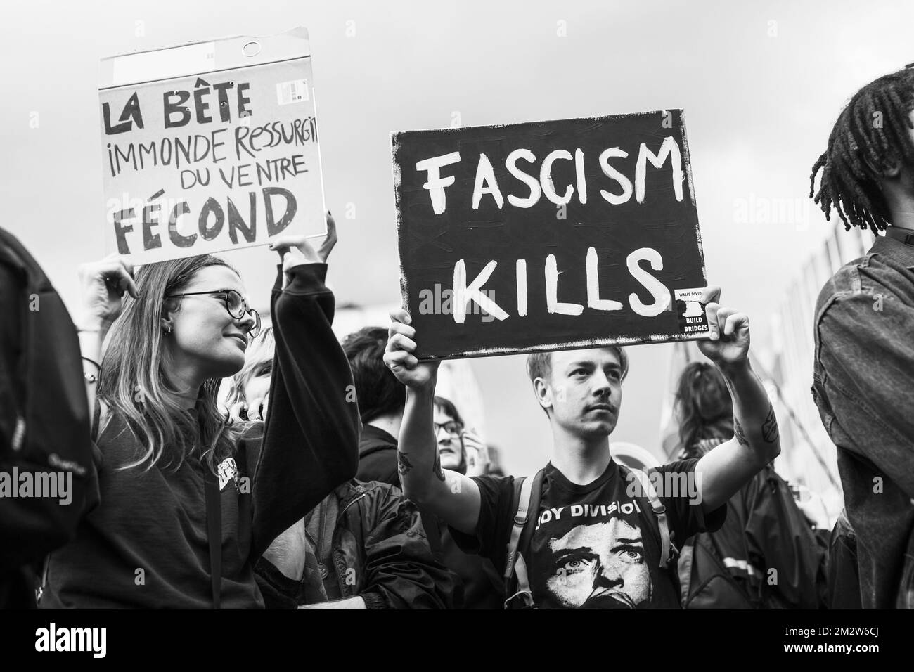 Far right parties Black and White Stock Photos & Images - Alamy