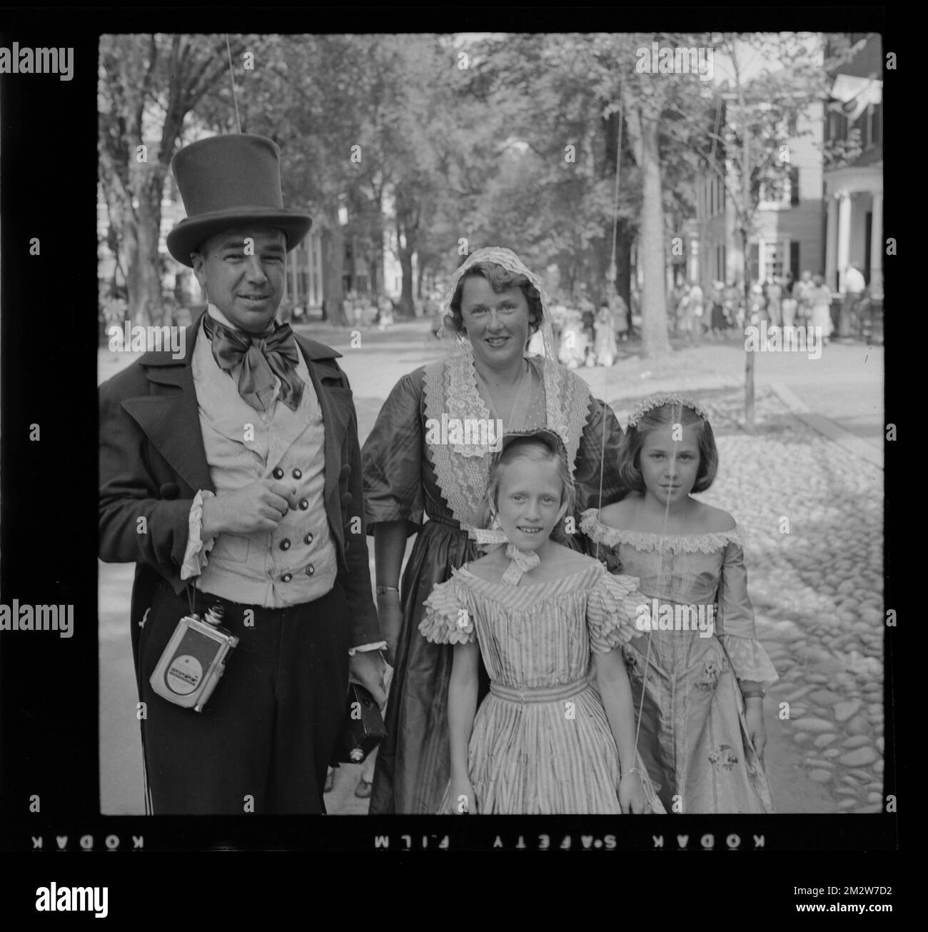 Family group, Chestnut Street Day , Festivals, Children, Costumes ...