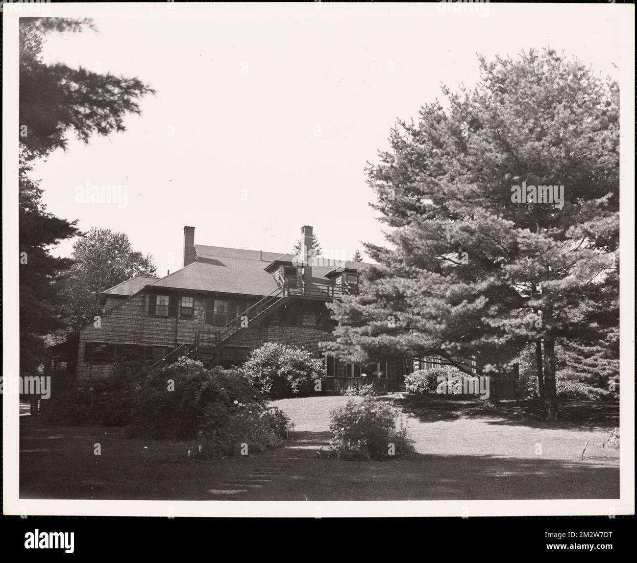 Falmouth commissioned officers mess (rear view) , Mess halls ...