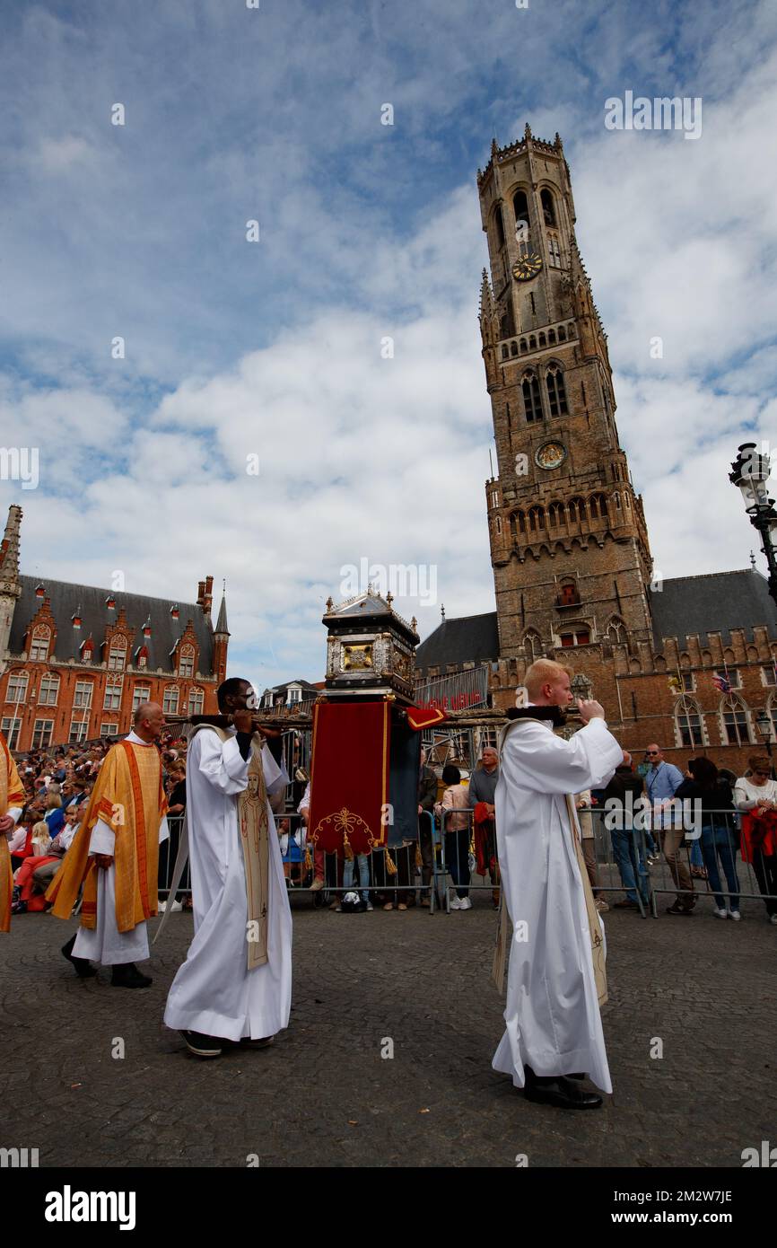Illustration picture shows the Holy Blood Procession (Heilige ...