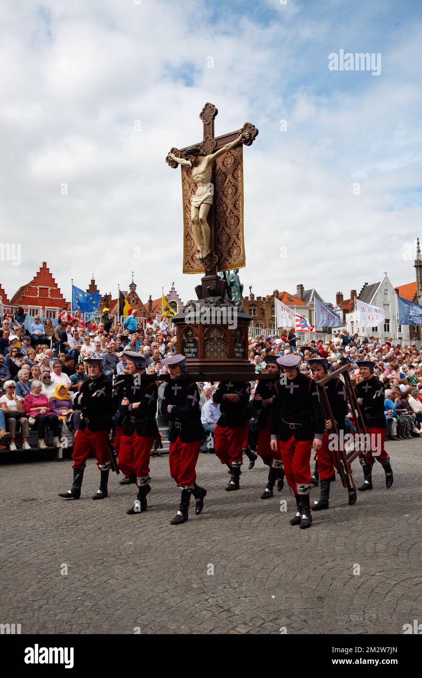 Illustration picture shows the Holy Blood Procession (Heilige ...