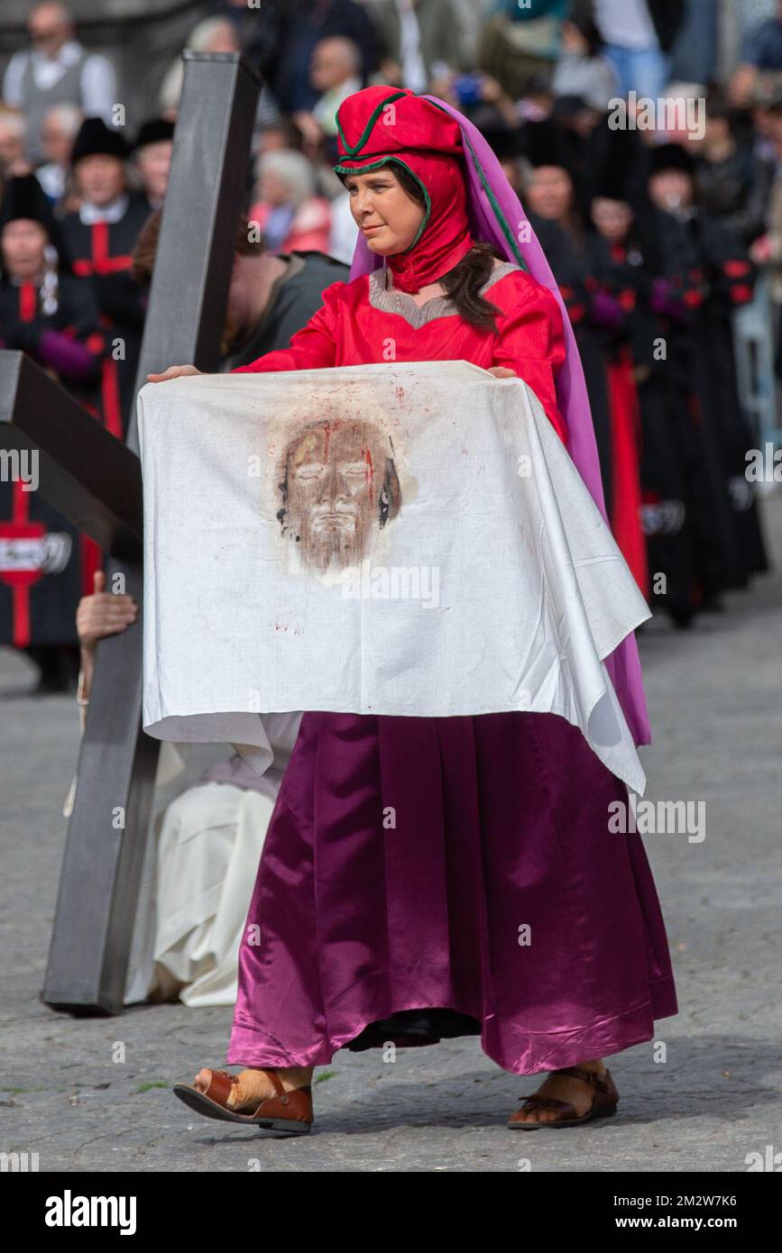 Illustration picture shows the Holy Blood Procession (Heilige ...