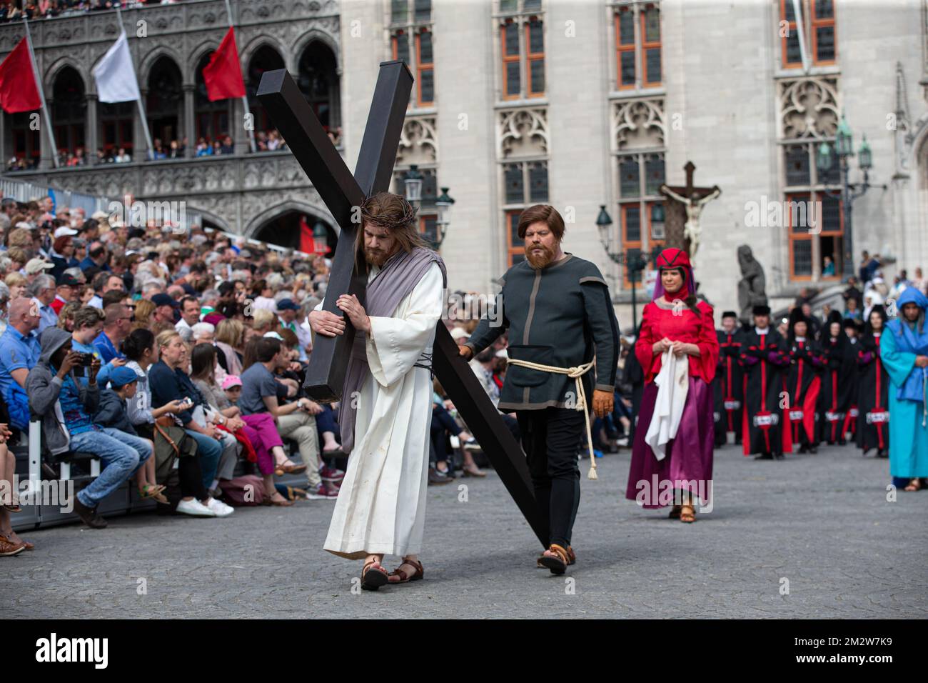 Illustration picture shows the Holy Blood Procession (Heilige ...