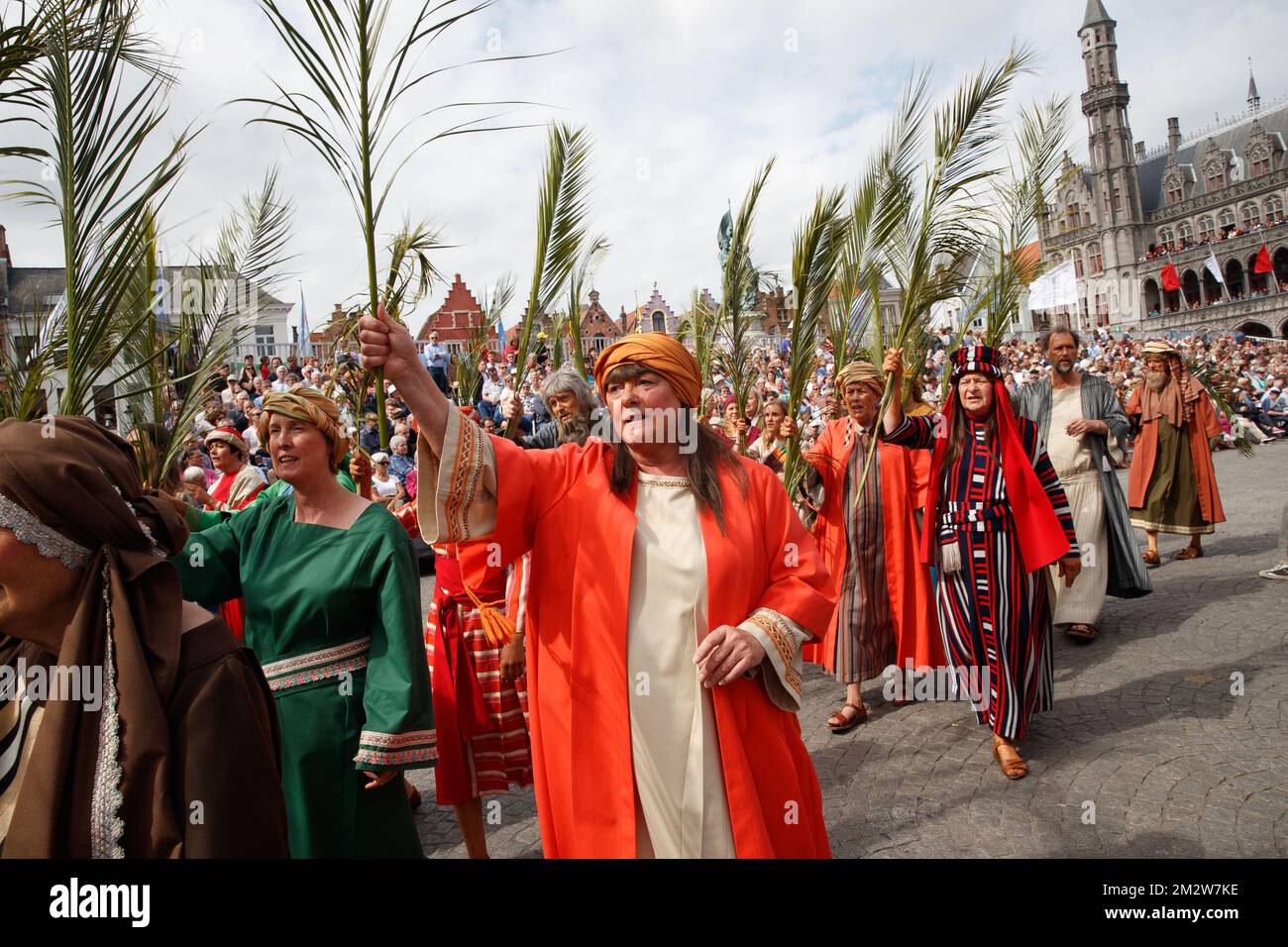 Illustration picture shows the Holy Blood Procession (Heilige ...