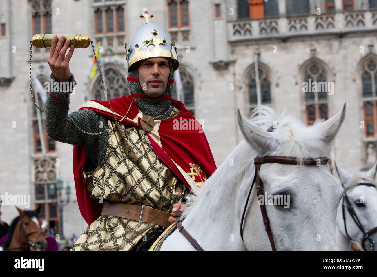 Illustration picture shows the Holy Blood Procession (Heilige ...