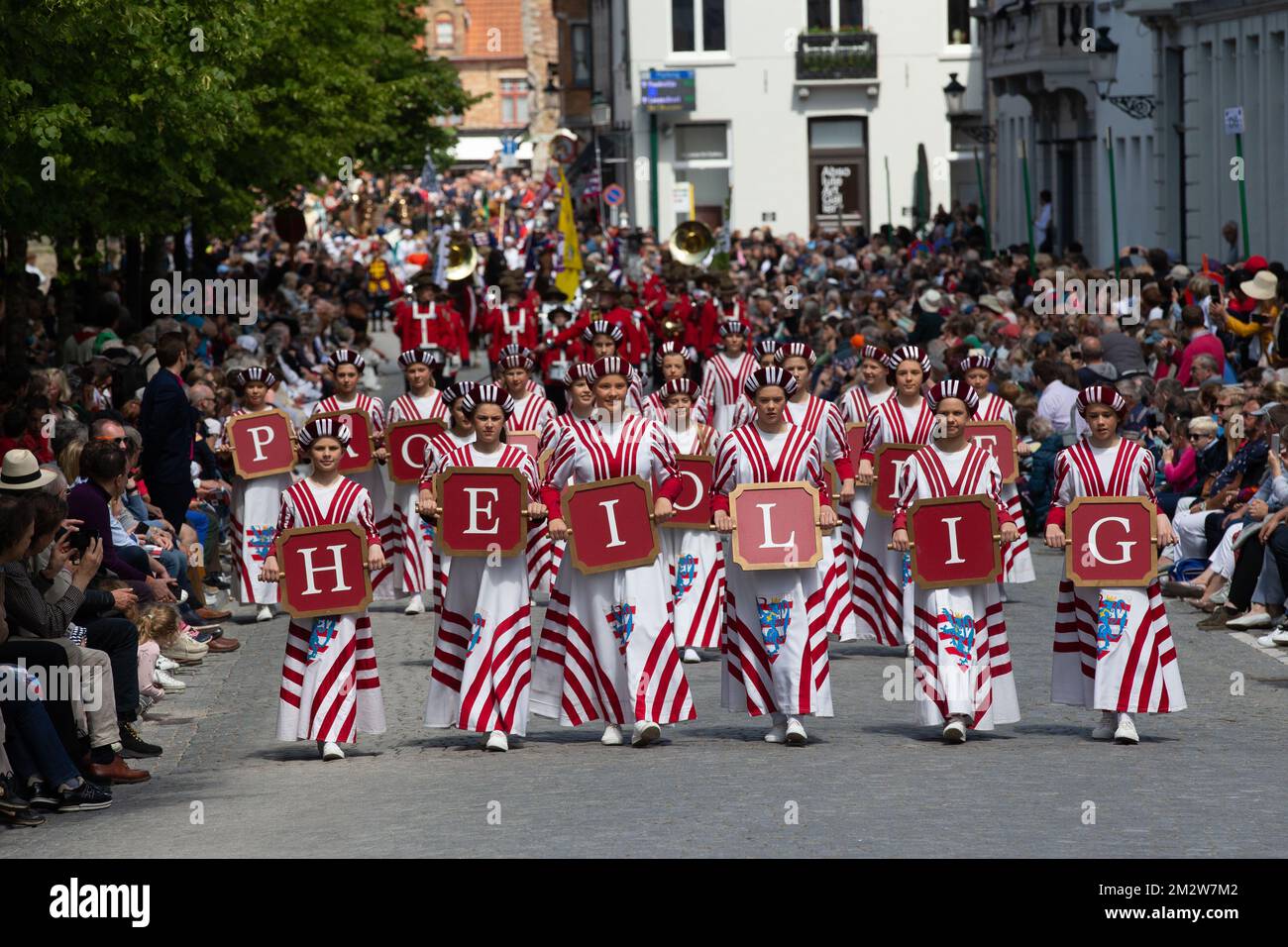 Illustration picture shows the Holy Blood Procession (Heilige ...