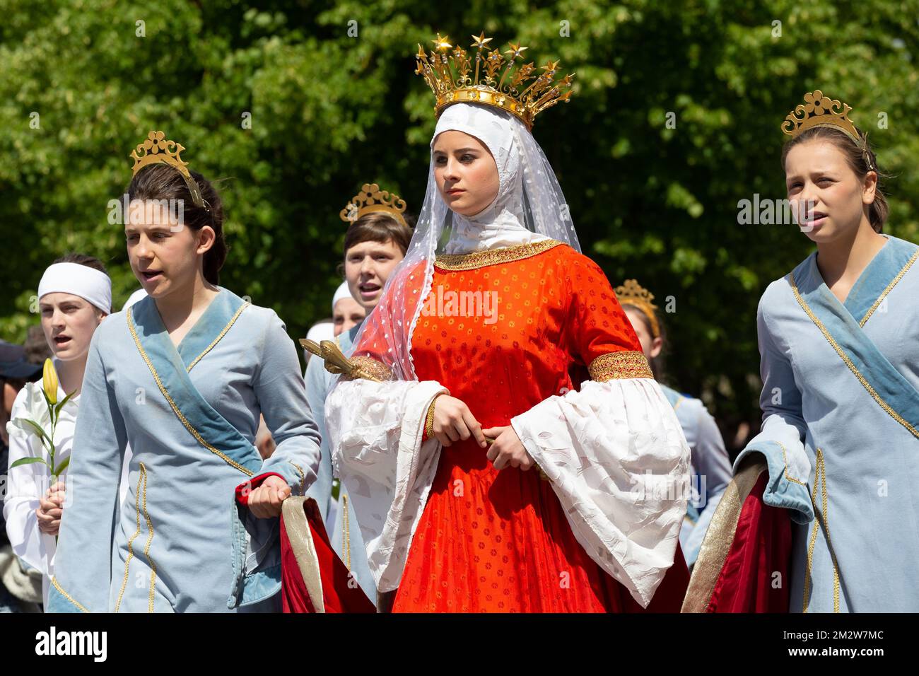Illustration picture shows the Holy Blood Procession (Heilige ...