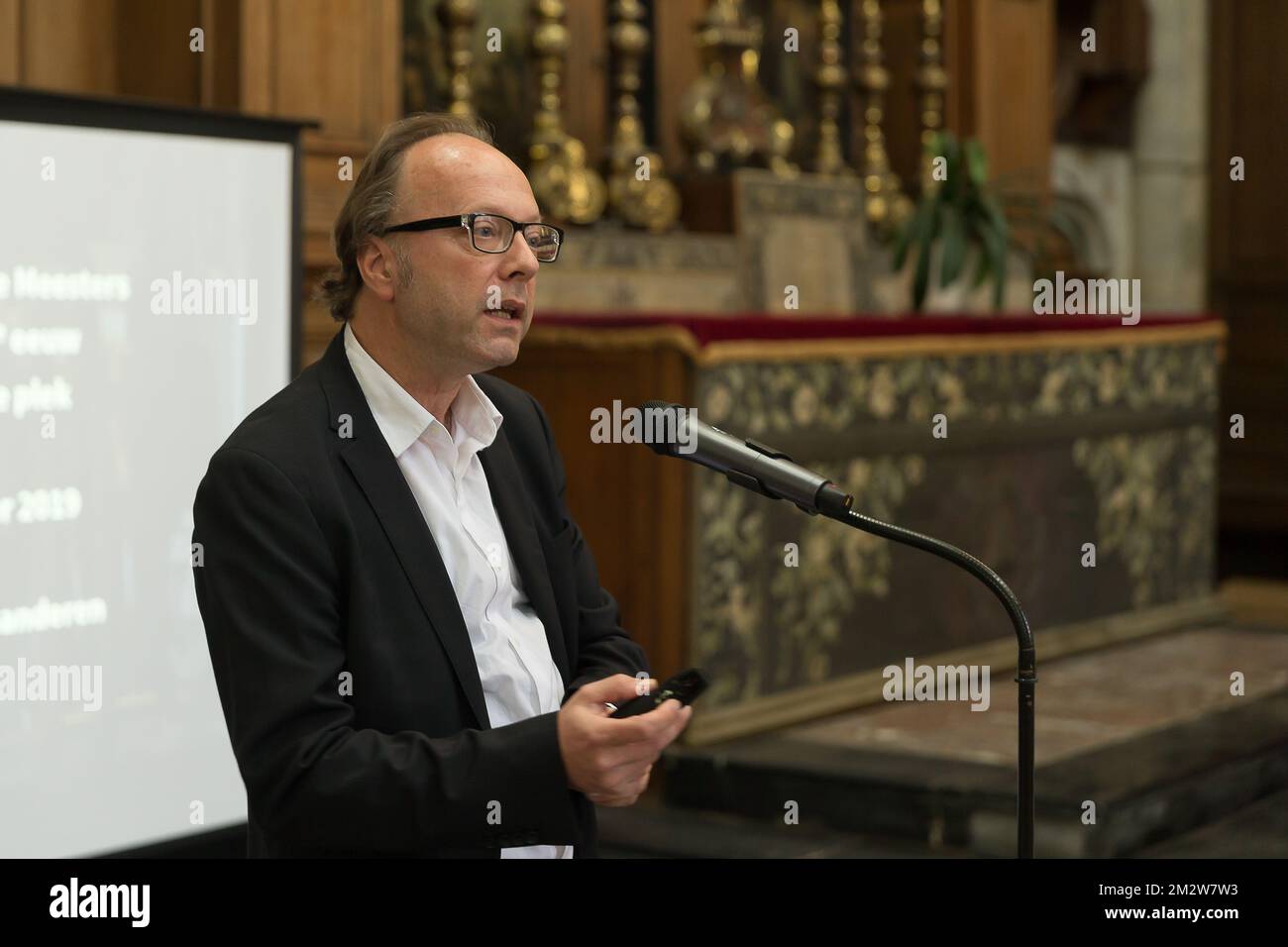 Director OKV, Peter Wouters pictured during the presentation of the ...