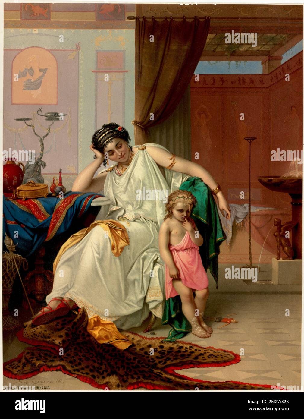Ancient roman children domestic hi-res stock photography and images - Alamy