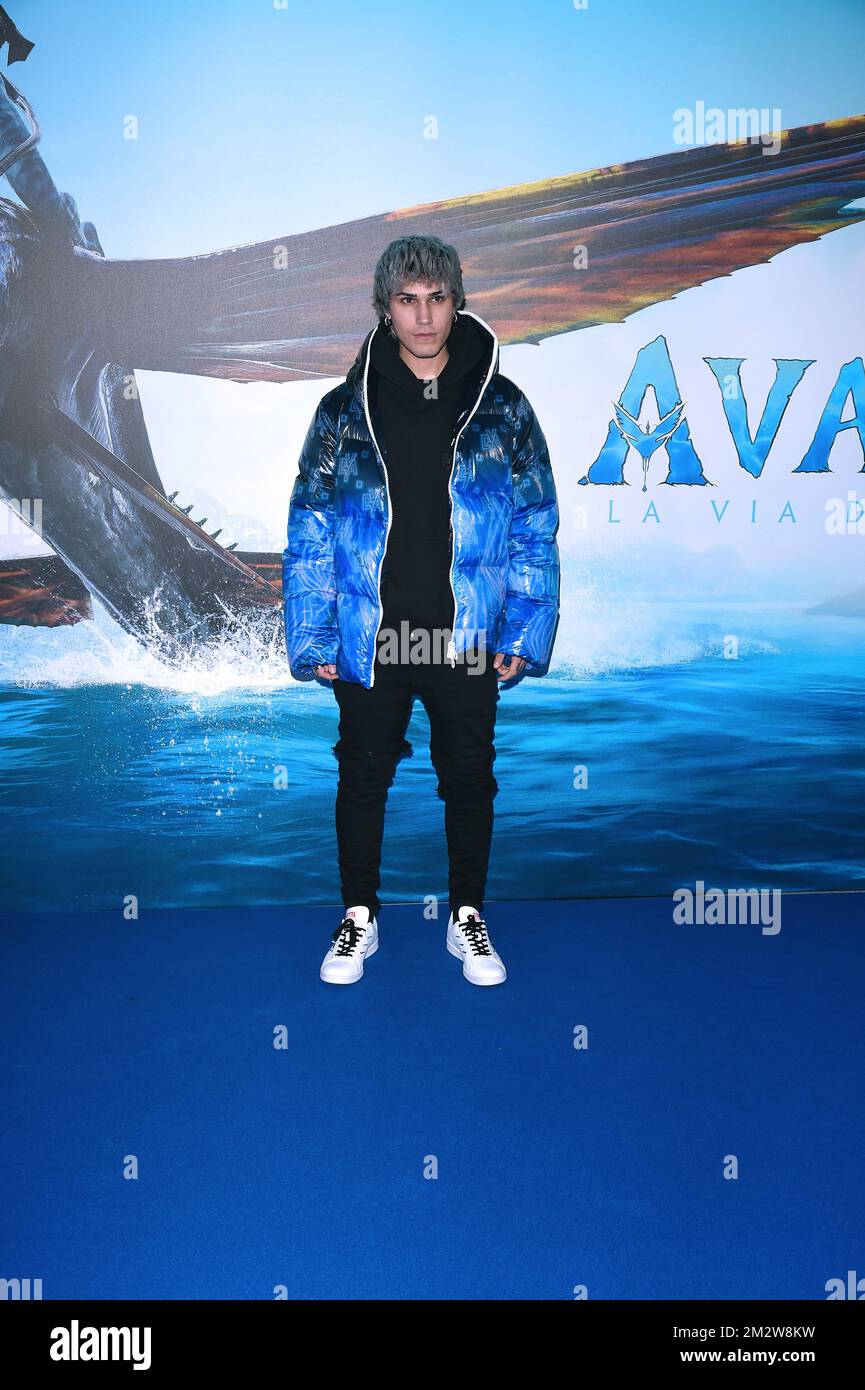 Milan, Italy. 14th Dec, 2022. Milan, preview of the film "Avatar - la ...