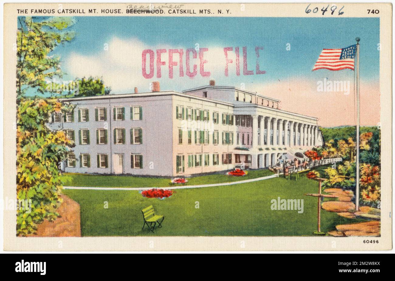 The Famous Catskill Mt. House, Beechwood (Beachview), Catskill Mts., N ...