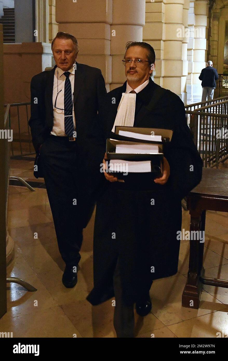 Gioseppe Dellea, the father of the victim pictured at pictured at the ...