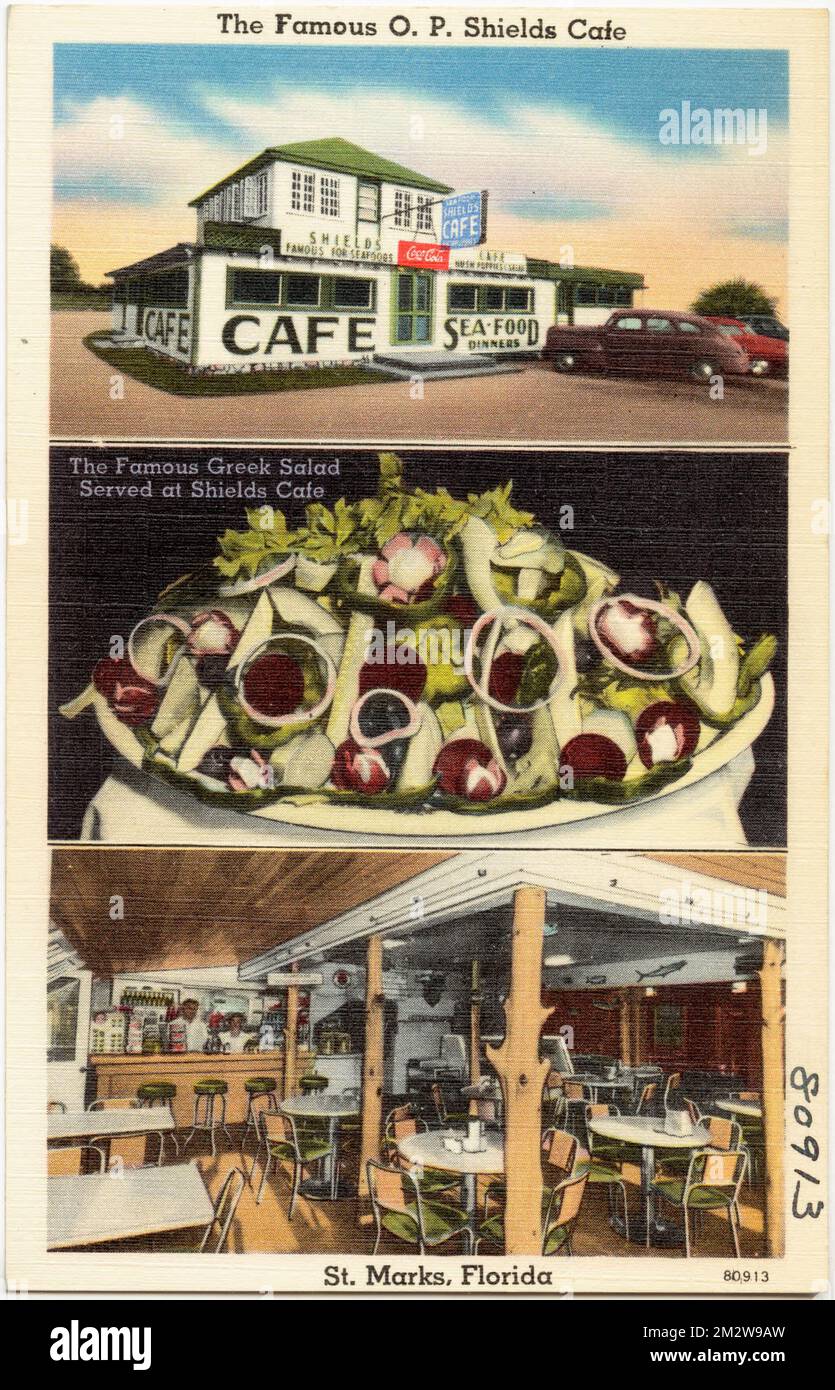 The Famous O.P. Shields Café, St. Marks, Florida , Restaurants, Tichnor ...