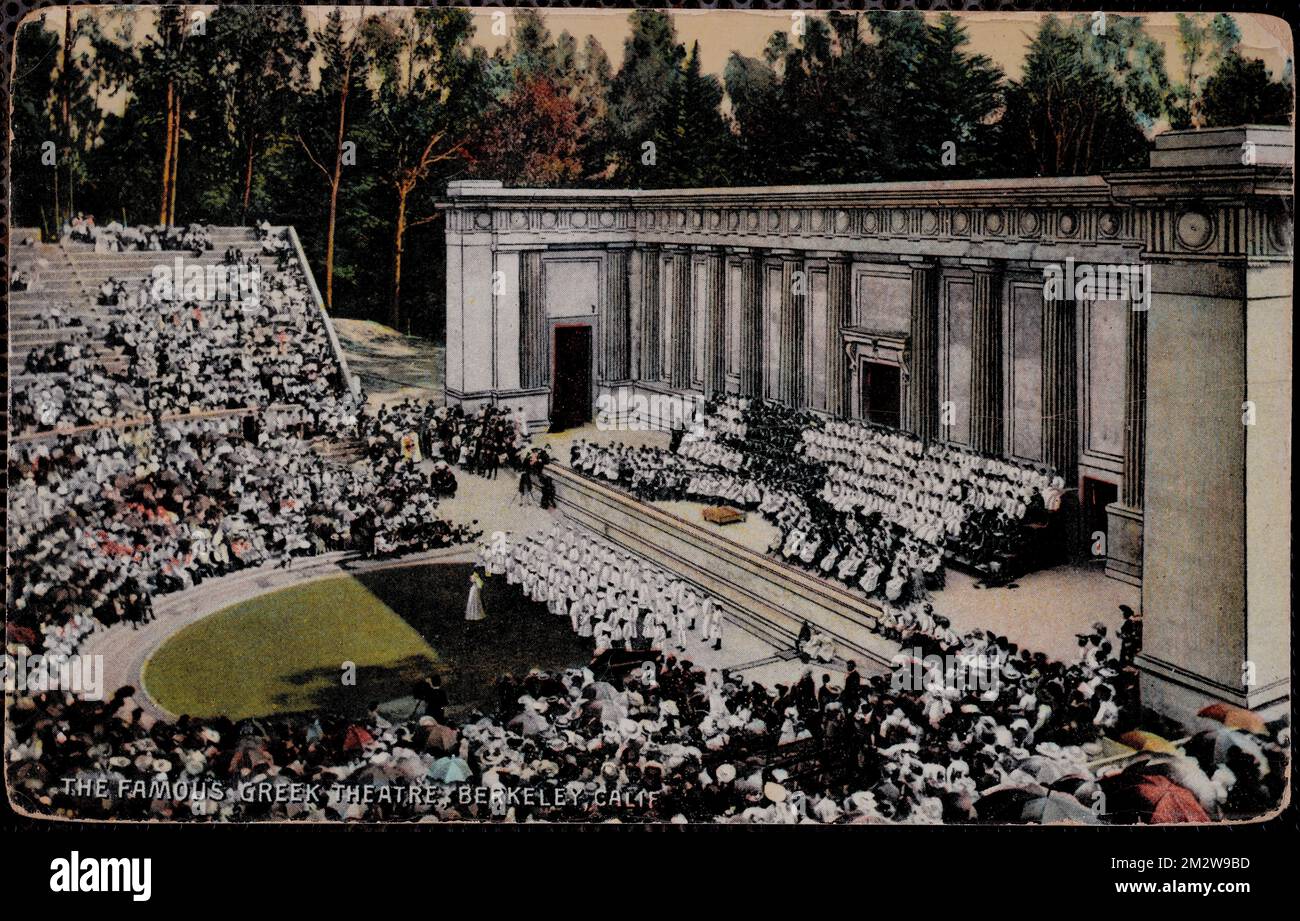 The famous Greek Theatre, Berkeley, Calif. , Amphitheaters, Audiences ...