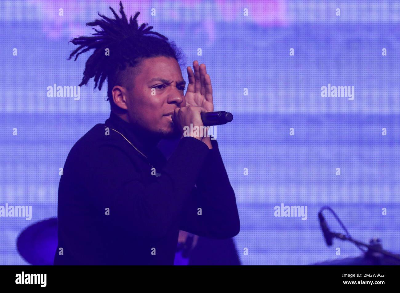 L'Or du Commun and Antoine Pierre perform on stage during the 16th ...