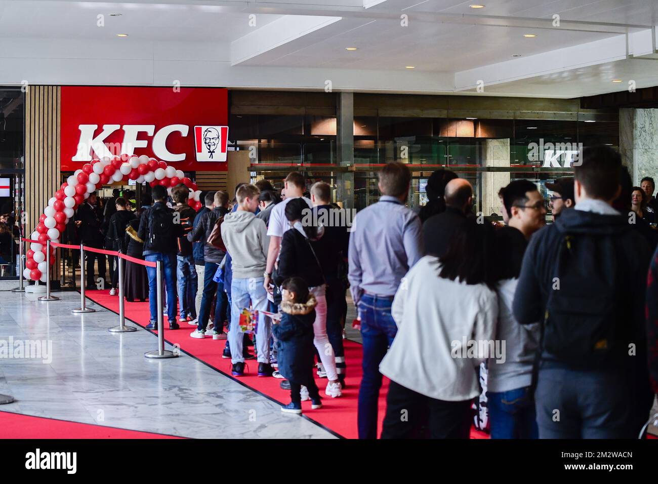 Kentucky fried chicken opening hi-res stock photography and images - Alamy