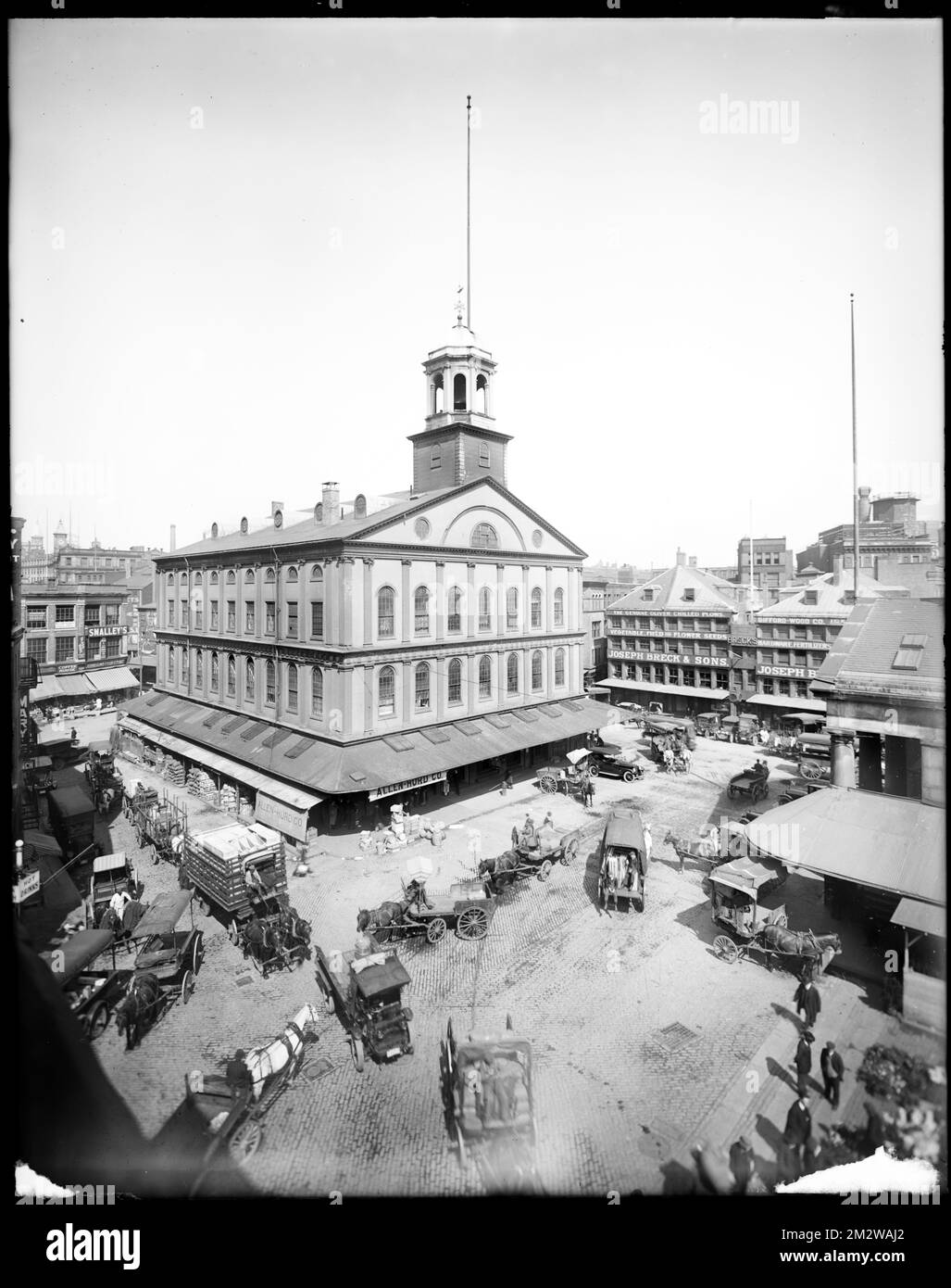 Faneuil Hall, 'The Cradle of Liberty' , Markets, Faneuil Hall Boston ...