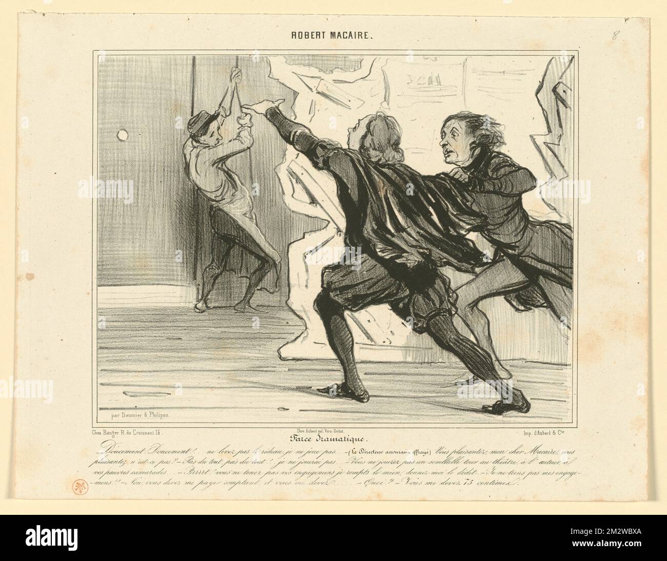 Daumier honore macaire hi-res stock photography and images - Alamy