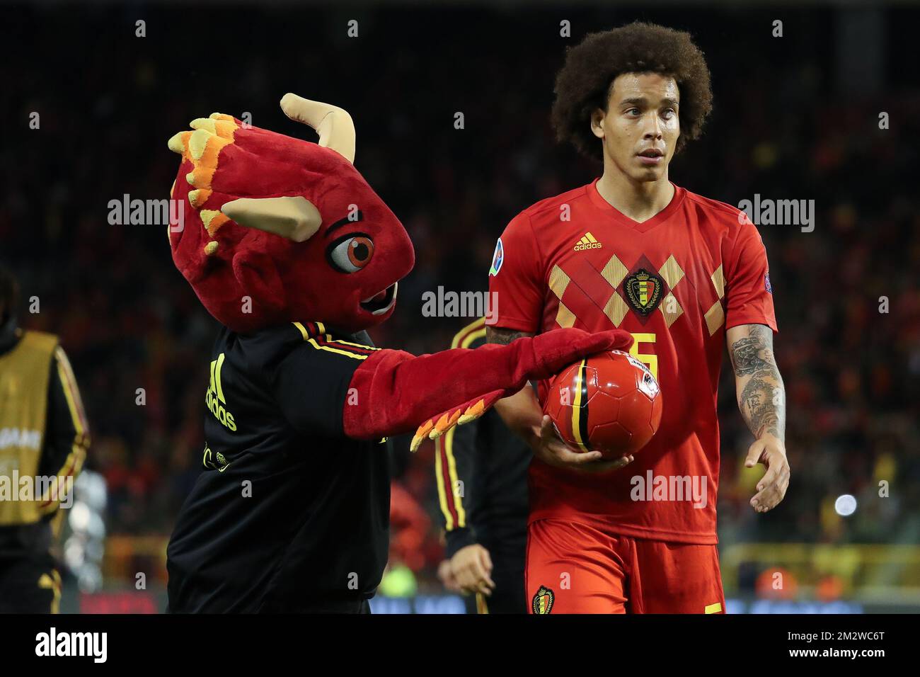 Belgium's Axel Witsel pictured after a soccer game between Belgian ...