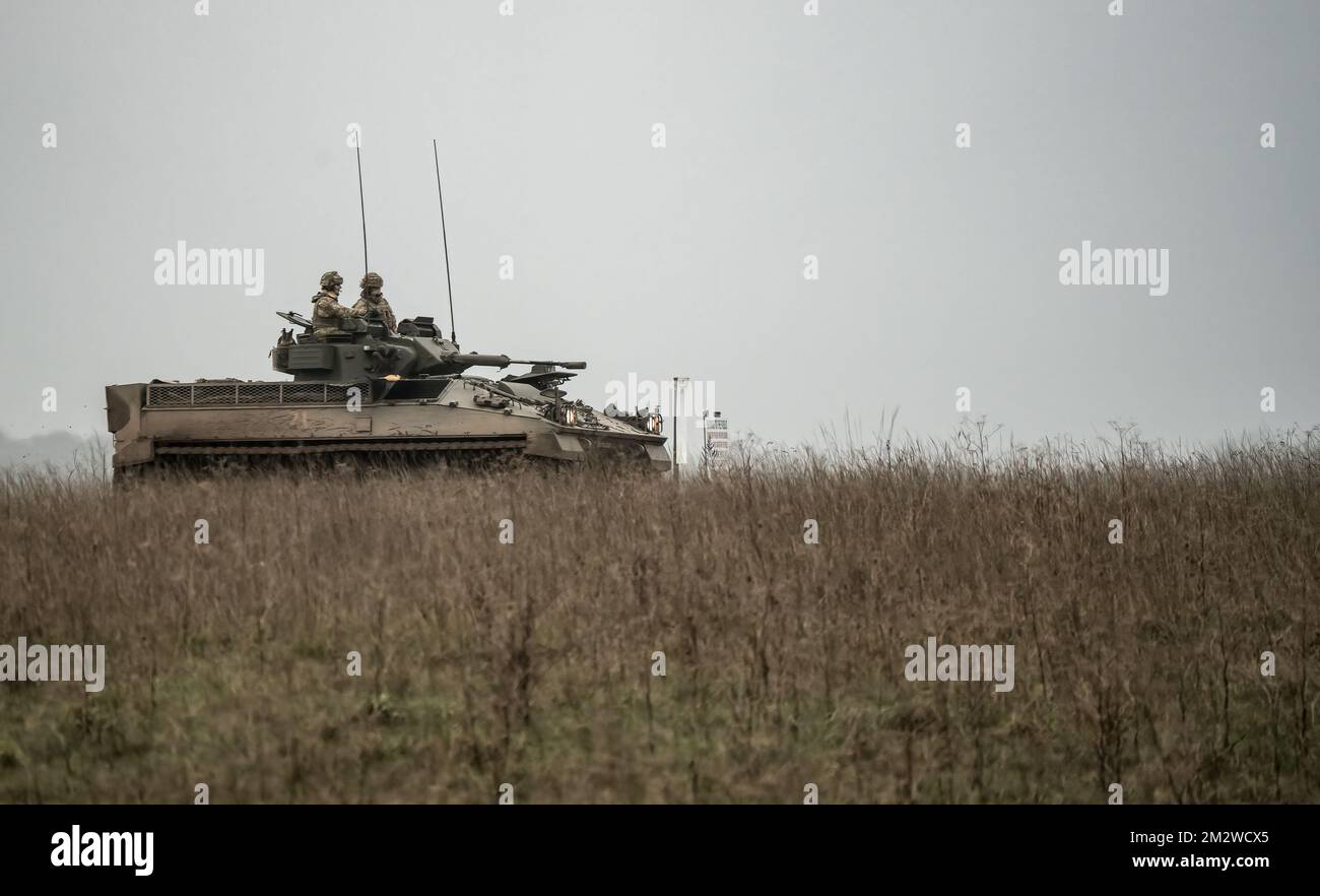 Tank support combat vehicle hi-res stock photography and images - Alamy