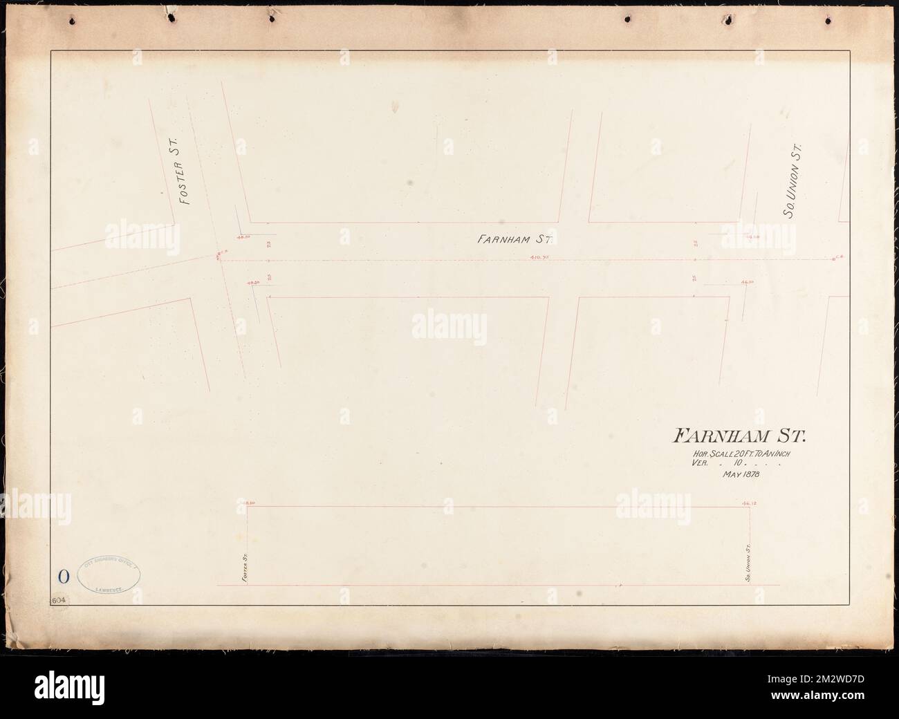 Farnham St. , Streets. Lawrence Stock Photo - Alamy