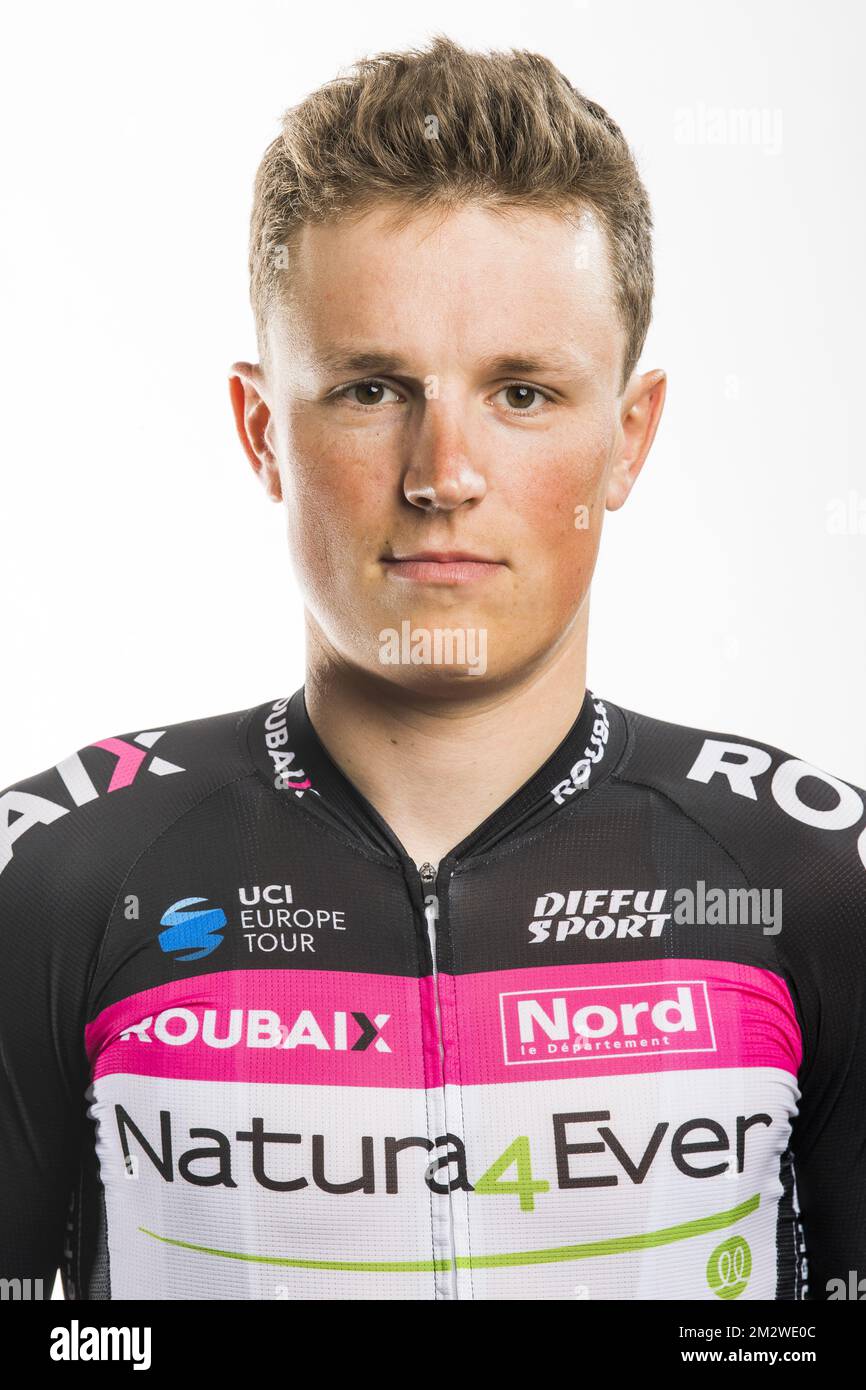 Emiel Vermeulen of NRL - Natura4ever - Roubaix Lille Metropola poses ...