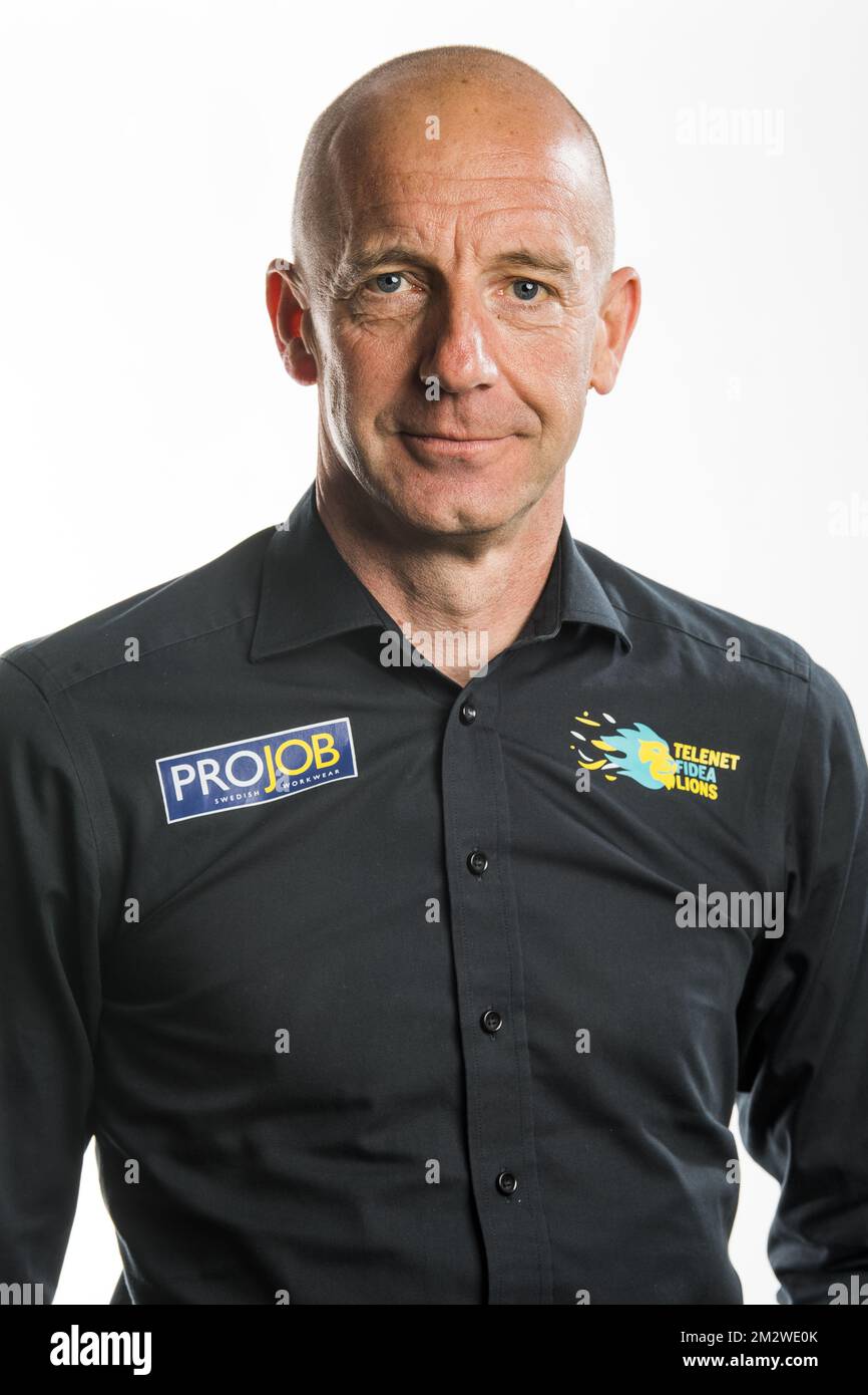 Telenet Fidea Lions sports director Kris Wouters poses for the ...
