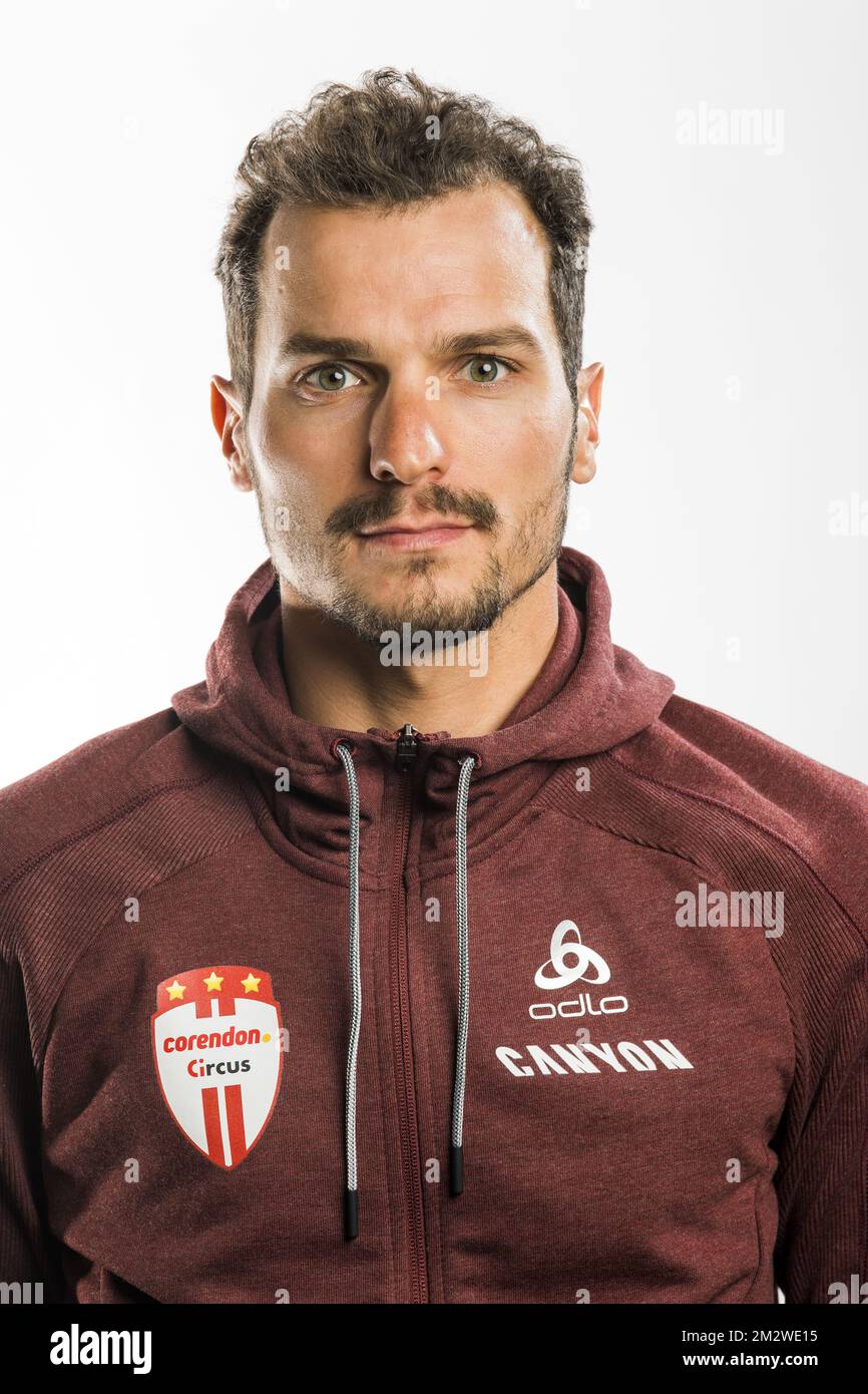 Belgian Roy Jans of Corendon-Circus poses for the photographer at the ...