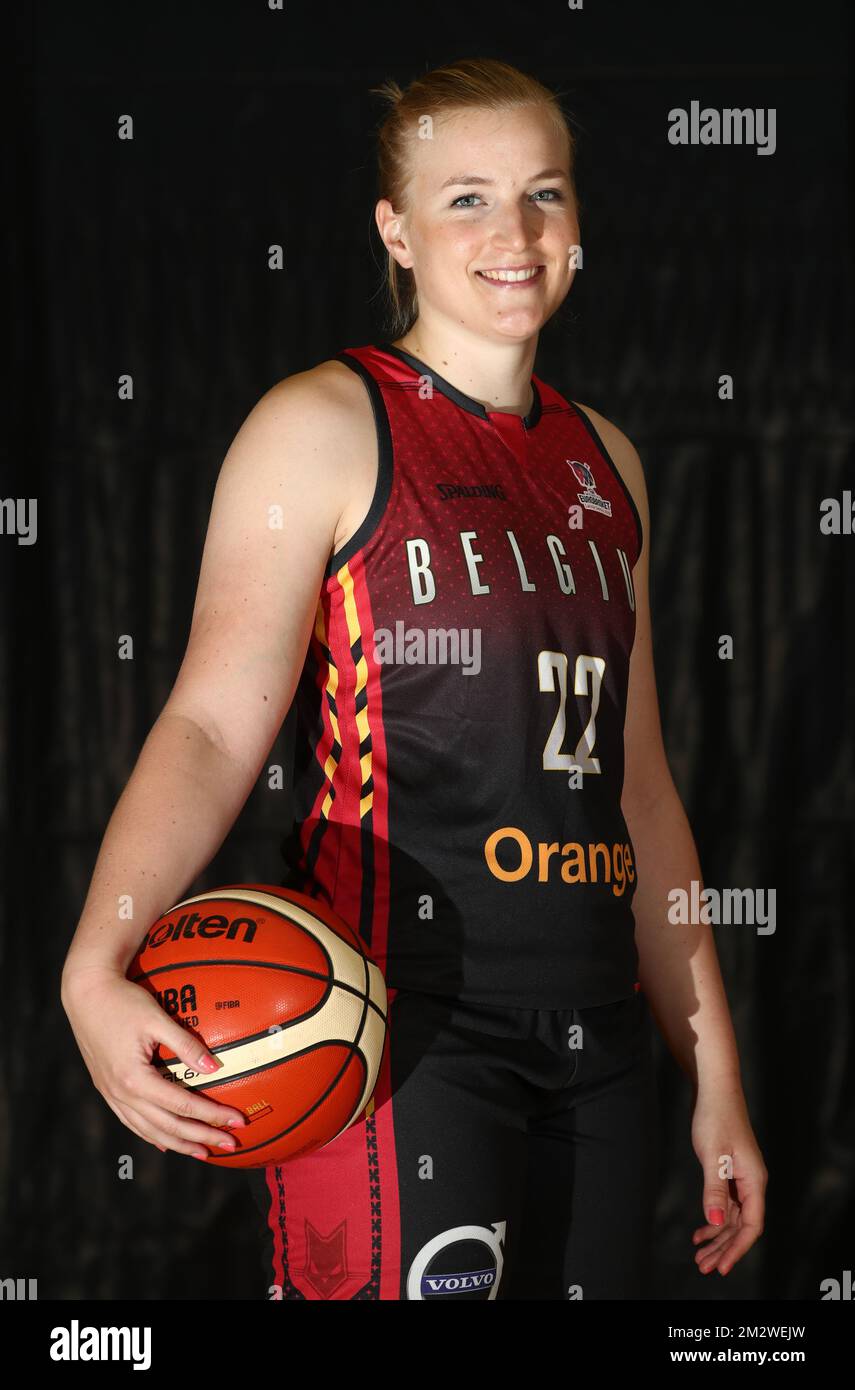 Belgian Cats Hanne Mestdagh poses for the photographer during a media ...